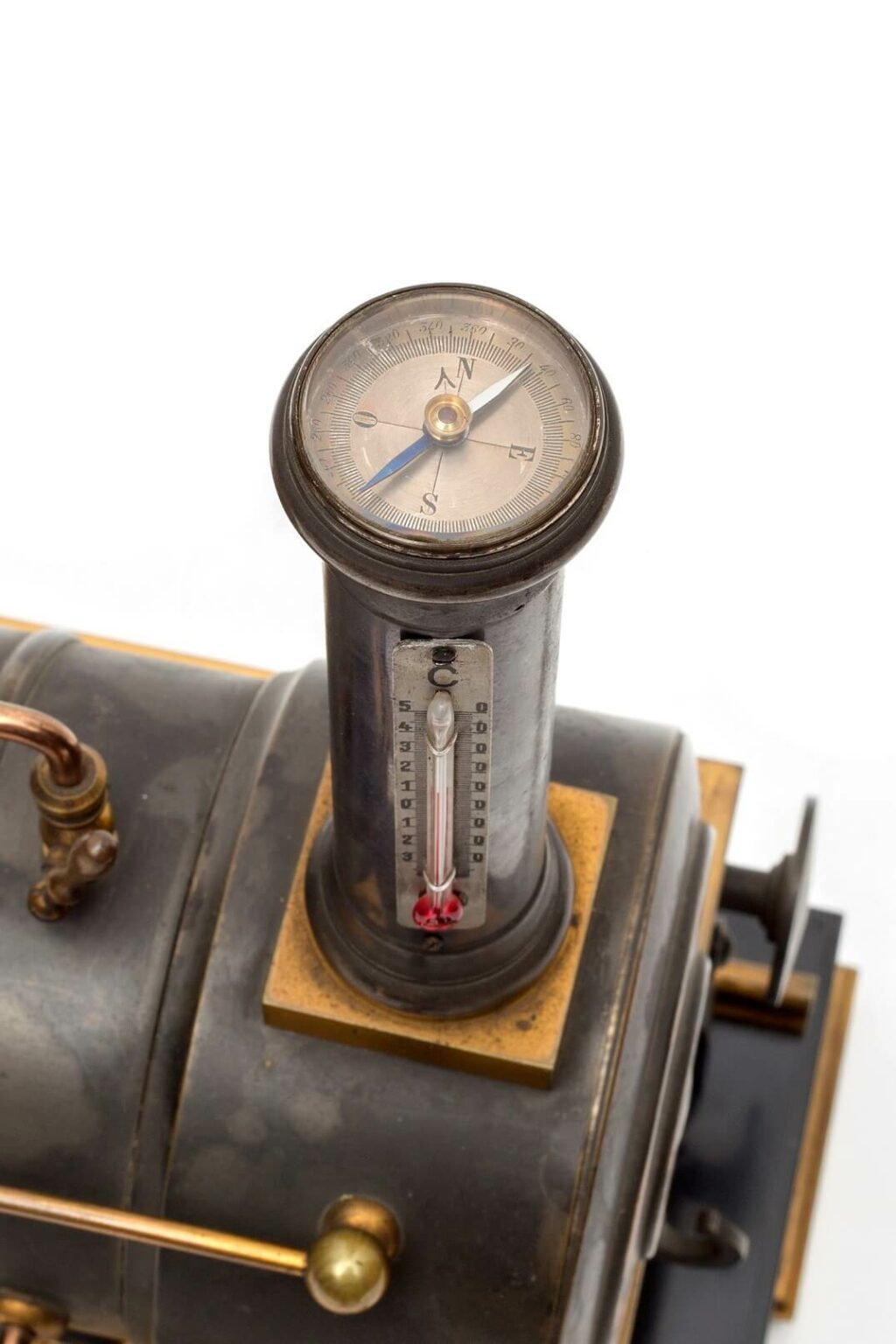 A rare French Industrial locomotive automaton clock by Guilmet, circa ...