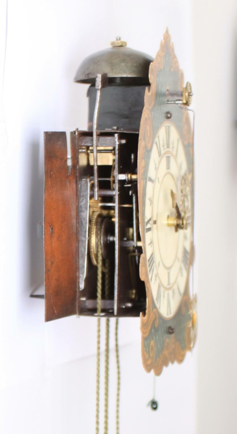 A Swiss repeating Zappler wall clock, circa 1760. - Gude & Meis
