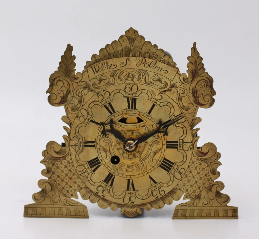 Austrian wall clock Weber 5-111 - Gude & Meis | Antieke klokken