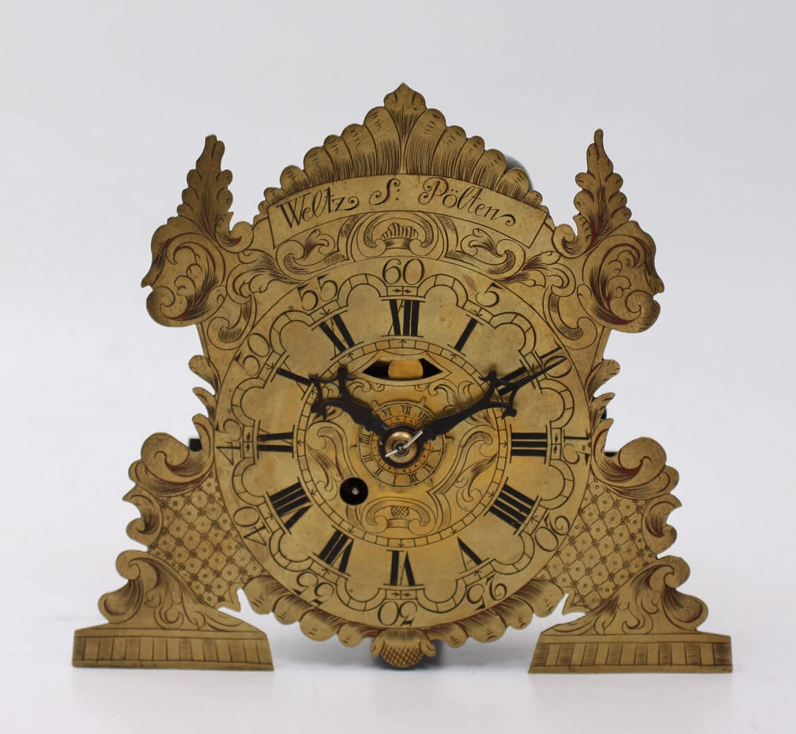 Austrian wall clock Weber 5-111 - Gude & Meis | Antieke klokken