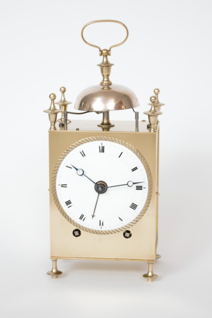 French-Capucine-brass-striking-repeating-alarm-travel-carriage-antique ...
