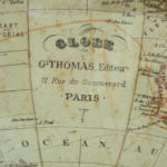 A French brass ‘chronosphere’ globe clock G. Thomas Paris, circa 1910 ...