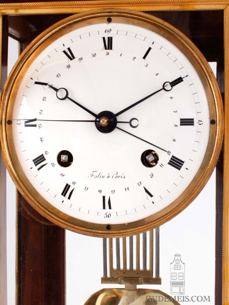 French-Empire-ormolu-gilt-bronze-mahogany-architectural-precision-table ...