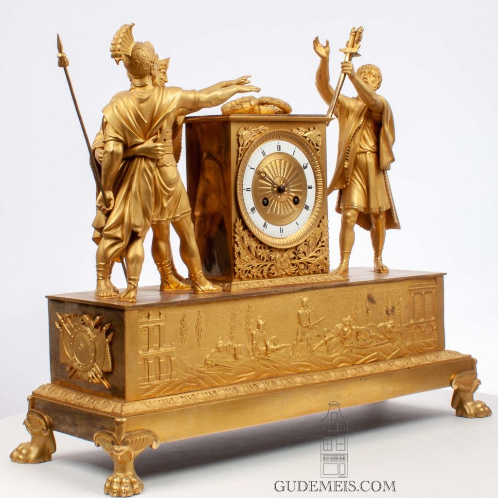 Oath-of-the-horatii-French-Empire-sculptural-gilt-bronze-striking ...