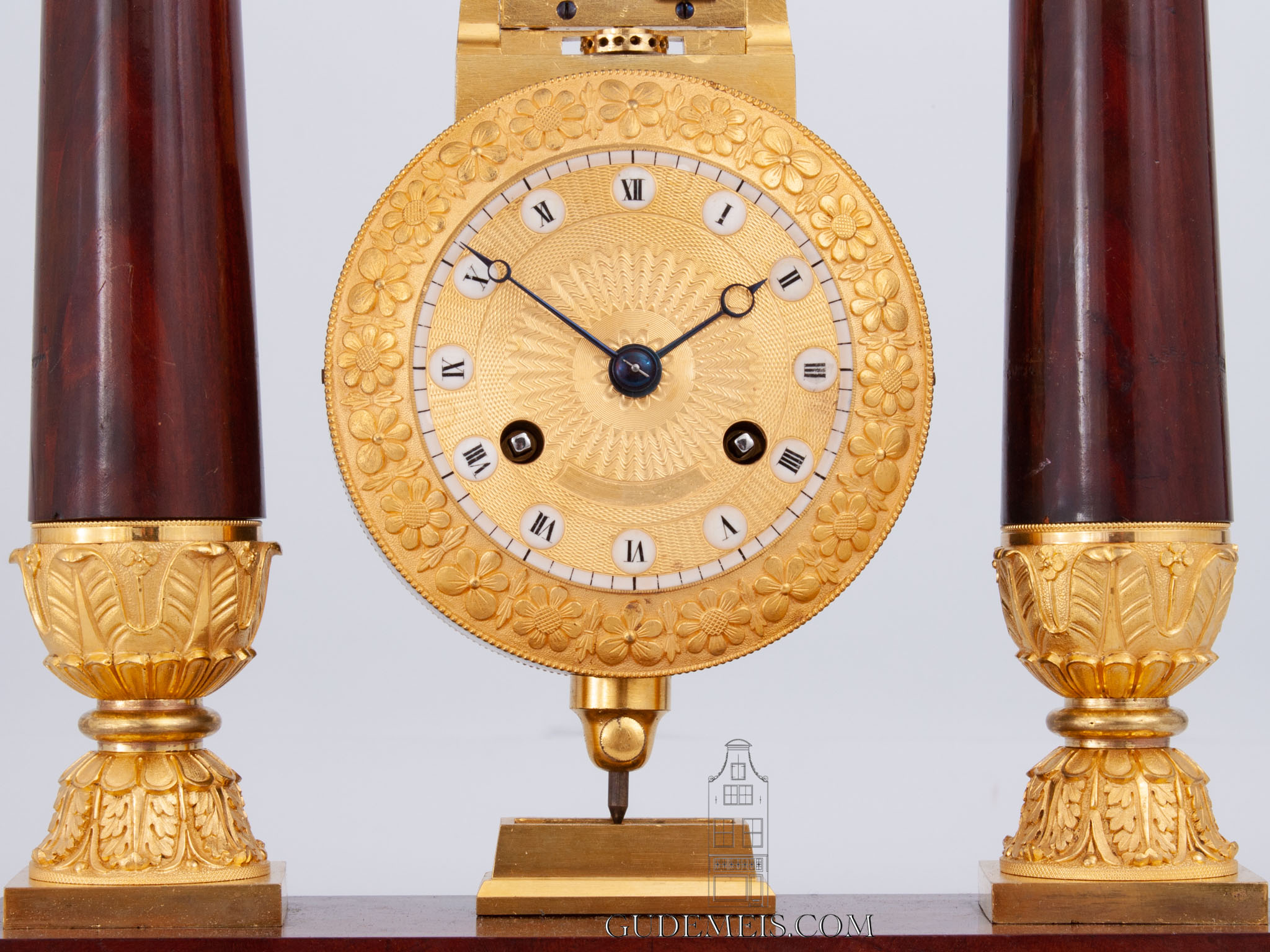 French-empire-mahogany-ormolu-gilt-bronze-classical-architectural ...