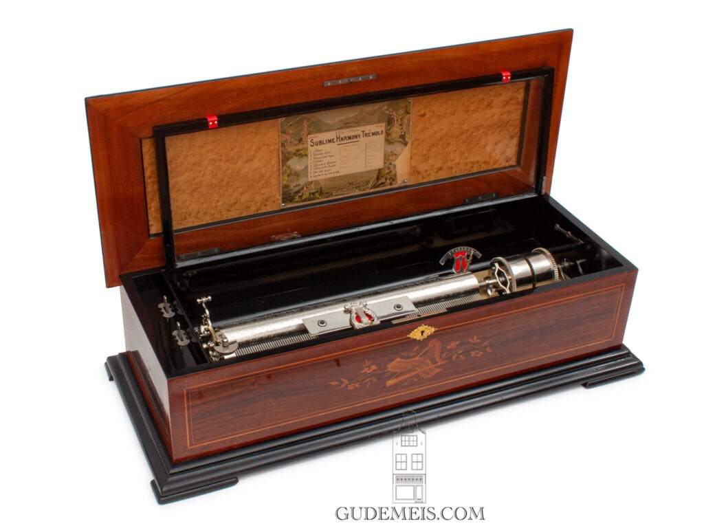 large-Swiss-rosewood-birdseye-maple-marquetry-sublime-harmony-tremolo ...