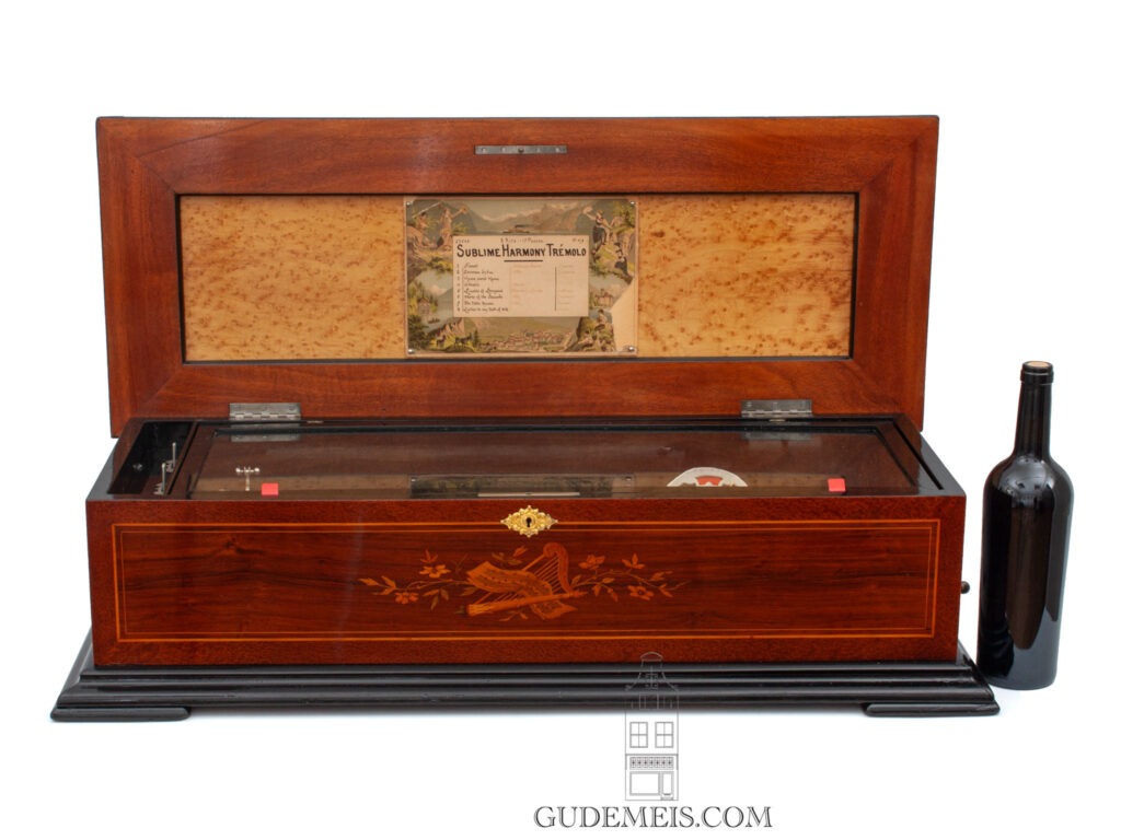 large-Swiss-rosewood-birdseye-maple-marquetry-sublime-harmony-tremolo ...