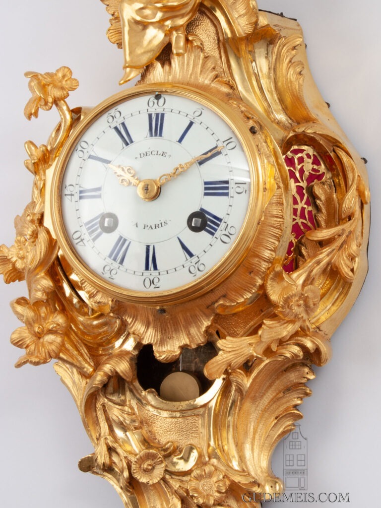 French-Louis XV-rococo-ormolu-gilt-bronze-striking-oriental-antique ...
