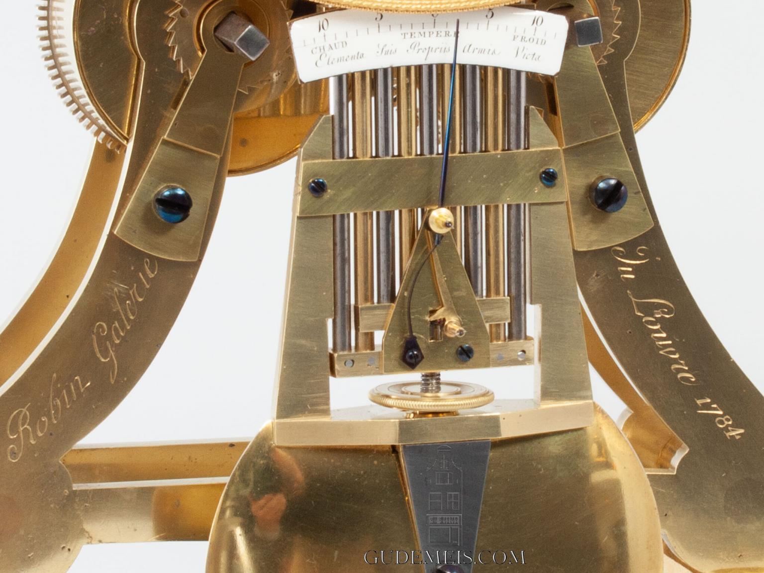 Een zeldzame Franse skelet regulateur Robert Robin Galerie du Louvre ...