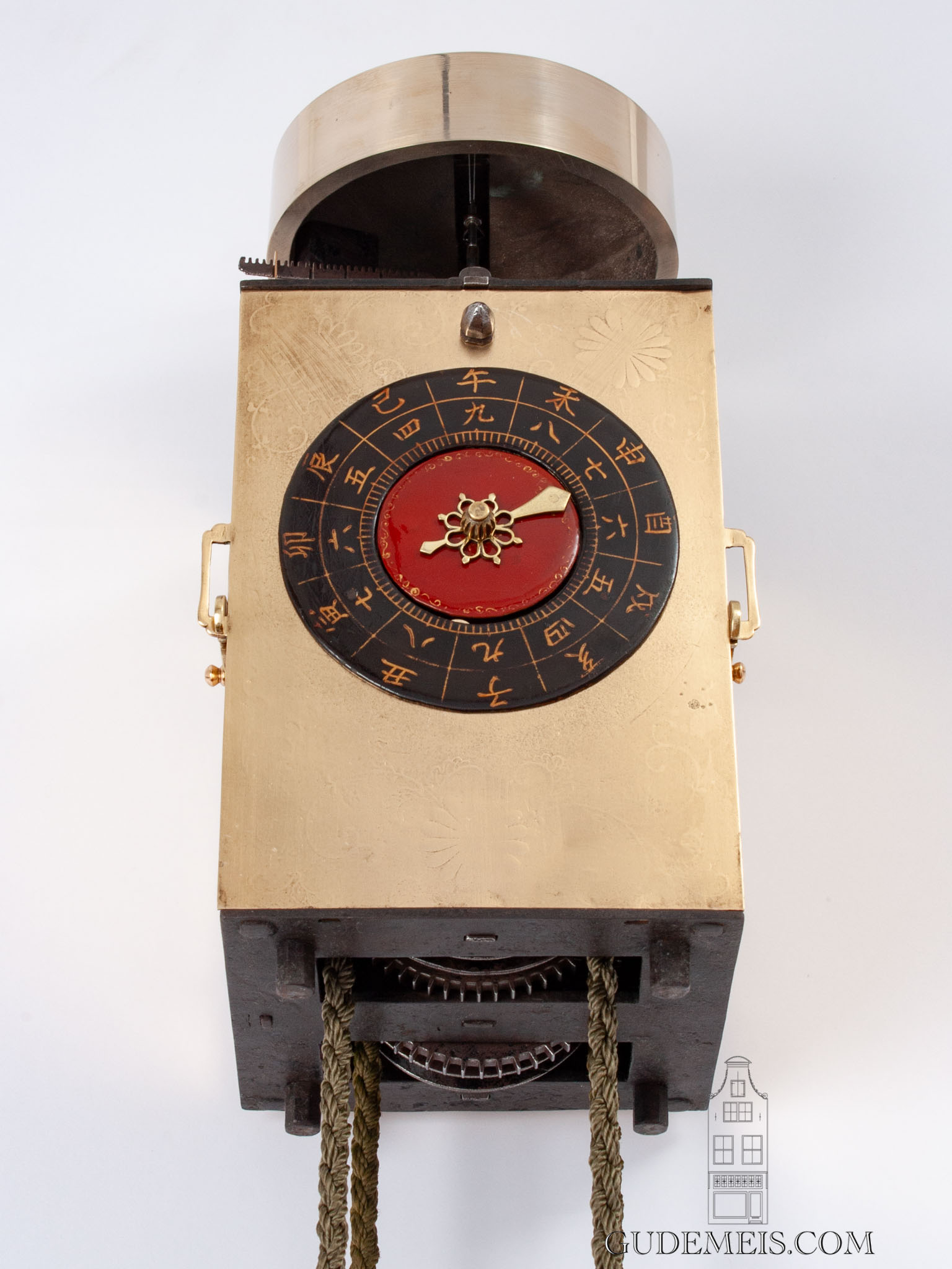 5-193 japanese lantern clock - Gude & Meis | Antieke klokken