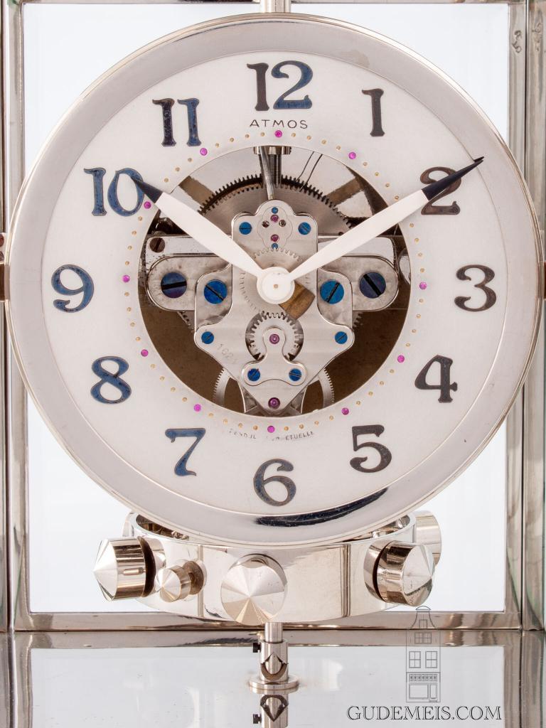French-art-deco-nickel-chrome-jean-leon-reutter-patent-atmos-clock ...