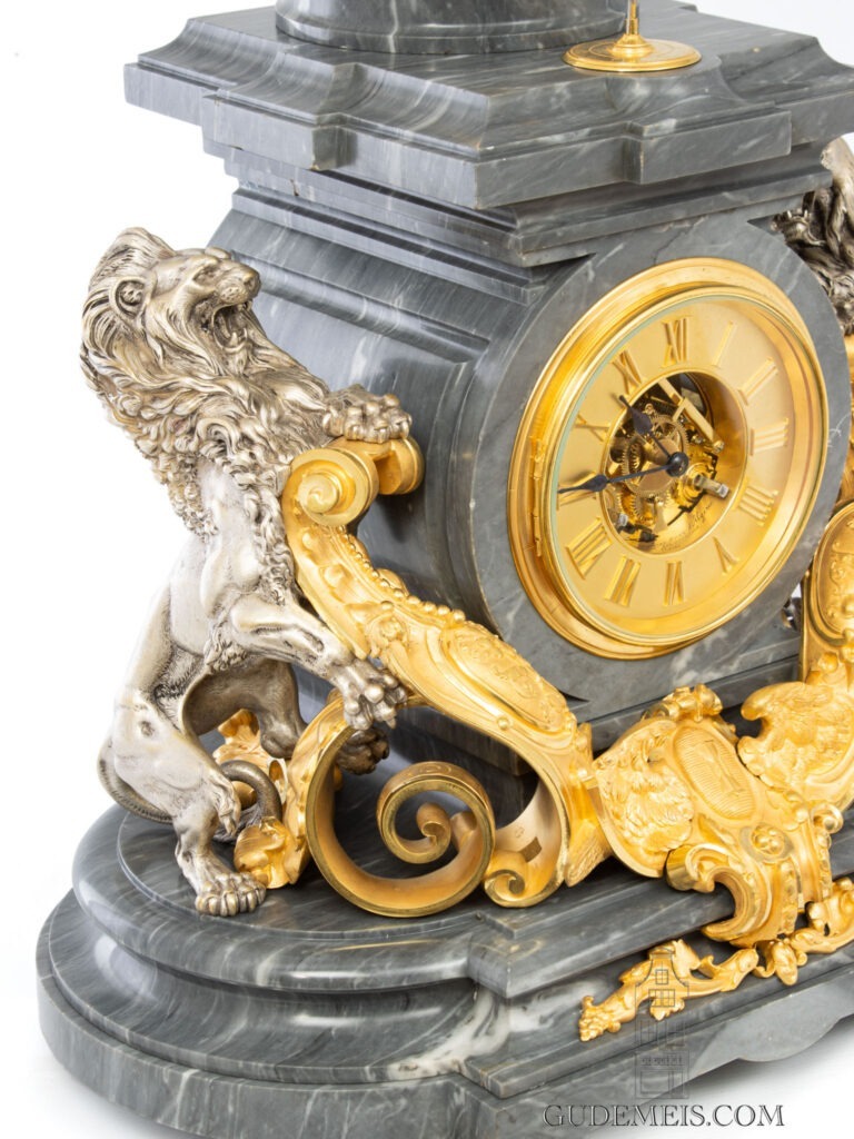 Farcot conical pendulum 5-131 - Gude & Meis | Antieke klokken