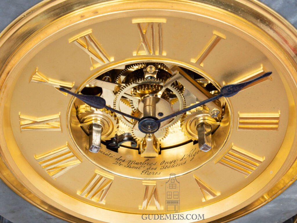 Farcot conical pendulum 5-131 - Gude & Meis | Antieke klokken