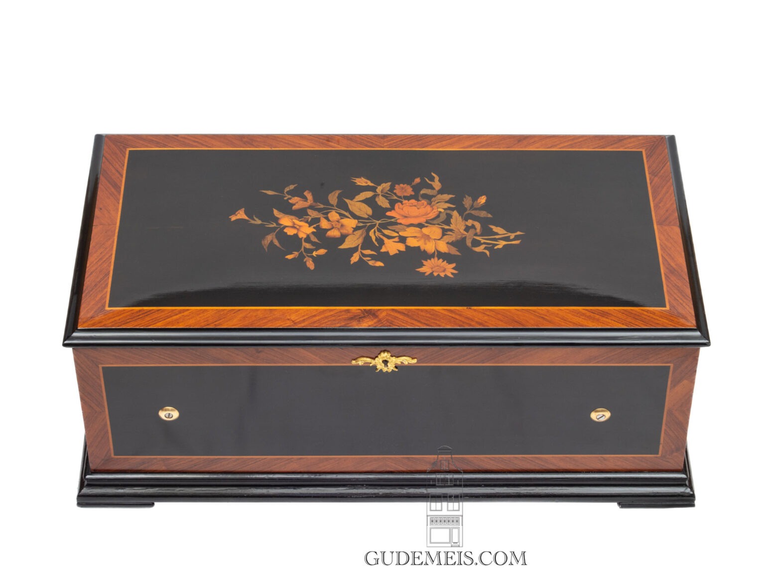 8-147 bells drum music box - Gude & Meis