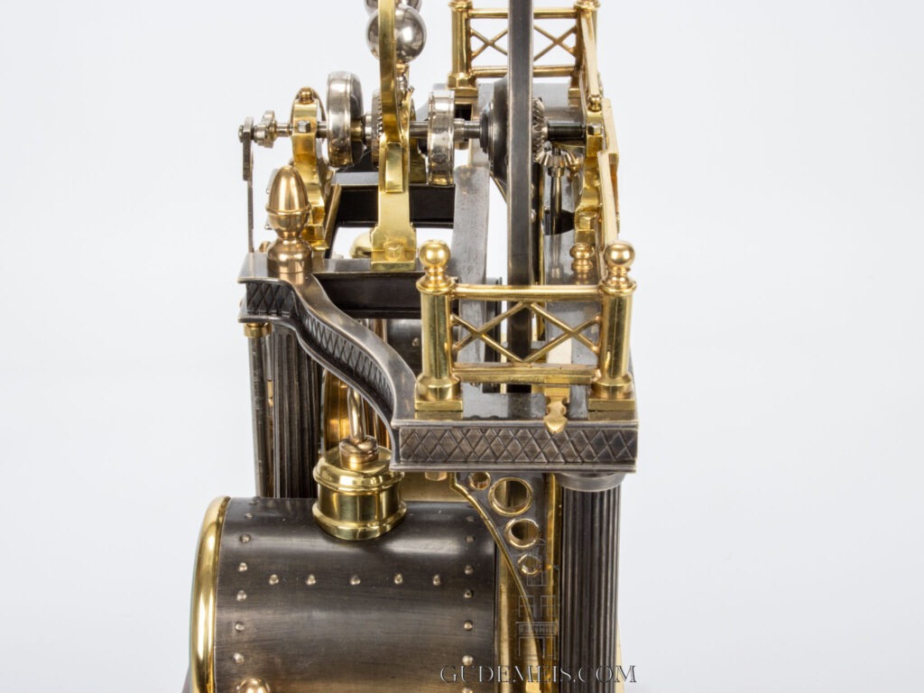 French-napoleonIII-bronze-marble-industrial-antique-automaton-boiler ...