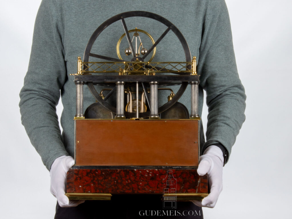 French-napoleonIII-bronze-marble-industrial-antique-automaton-boiler ...